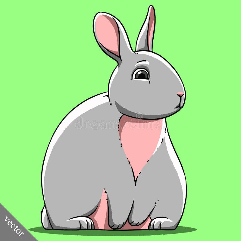 Fat Rabbit Stock Illustrations – 524 Fat Rabbit Stock Illustrations ...
