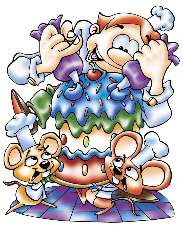 Funny cartoon stock illustration. Illustration of design - 199642775