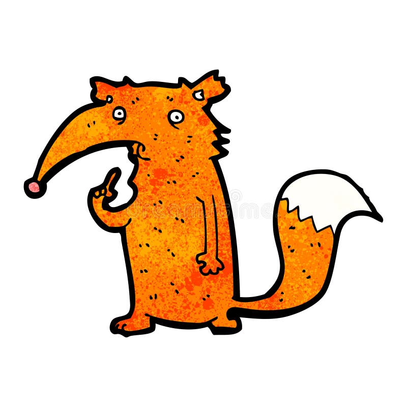 Funny cartoon fox stock vector. Illustration of traditional - 38053517
