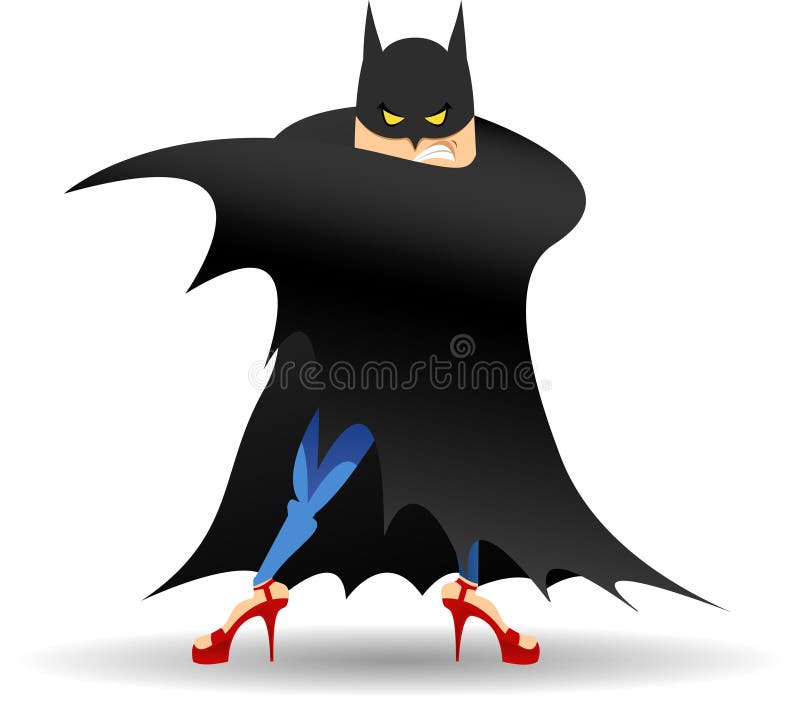 Funny cartoon hero stock vector. Illustration of city - 17590072