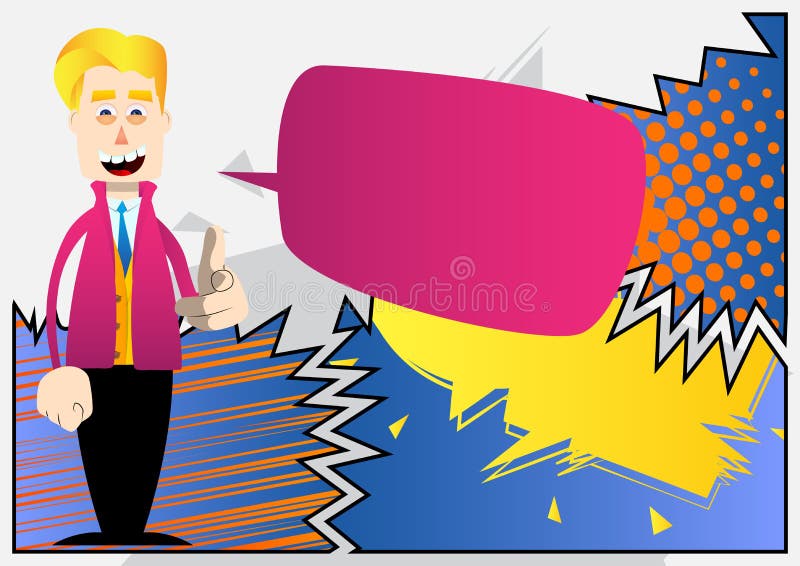 Man Pointing Viewer Stock Illustrations 268 Man Pointing Viewer Stock
