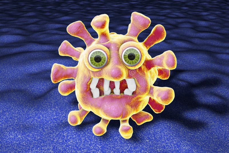 Scared Germ Microbe Stock Illustrations – 100 Scared Germ Microbe Stock ...