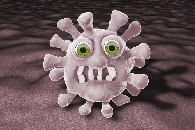 Scared Germ Microbe Stock Illustrations – 100 Scared Germ Microbe Stock ...