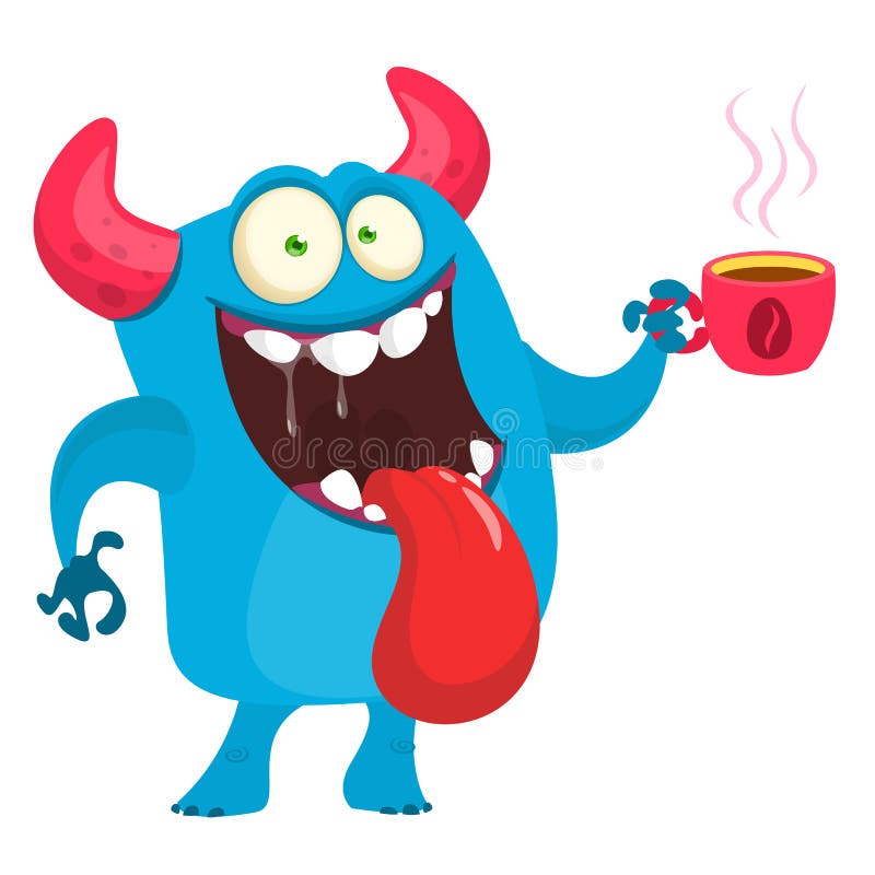 Coffee Monster Stock Illustrations – 1,292 Coffee Monster Stock ...