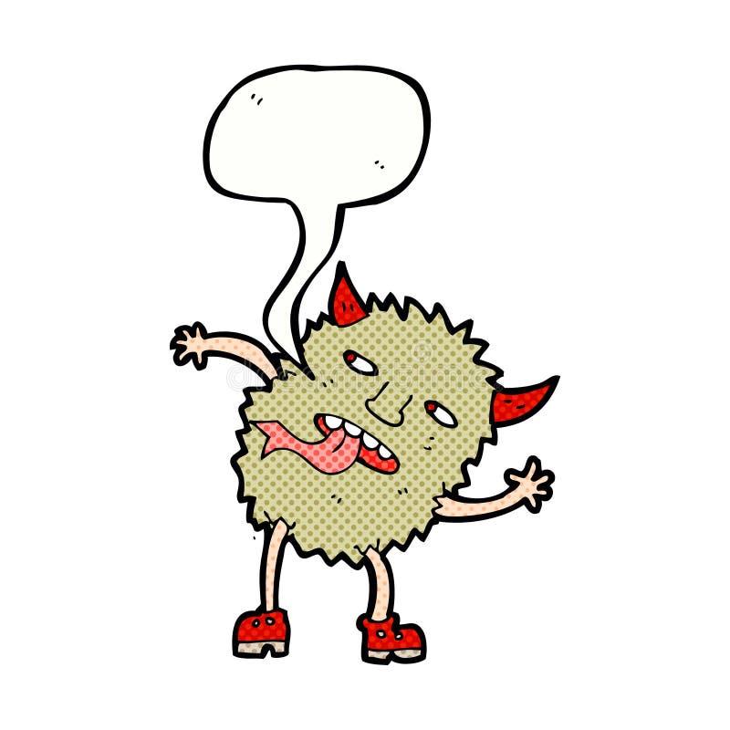 Talking monster cartoon stock vector. Illustration of speech - 38039118