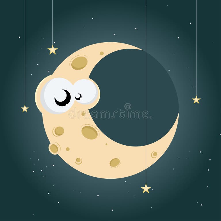 Cartoon Half Moon Stock Illustrations – 2,540 Cartoon Half Moon Stock ...