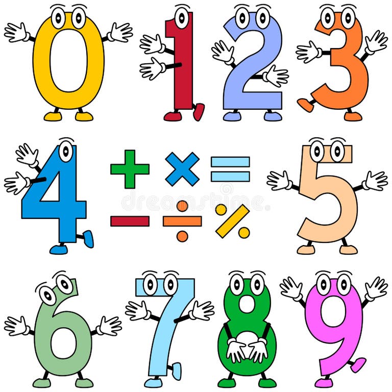 Cartoon Numbers Stock Illustrations – 59,231 Cartoon Numbers Stock ...