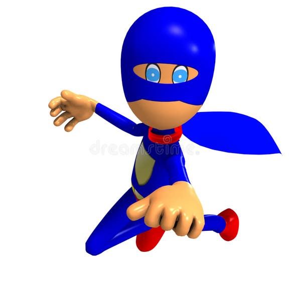 Cartoon Super Hero Computer Stock Illustrations – 806 Cartoon Super ...