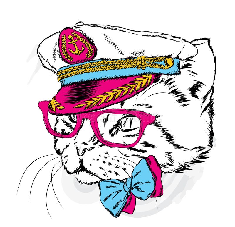 Captain Cat Stock Illustrations – 417 Captain Cat Stock Illustrations ...