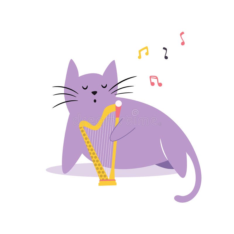 Cat Playing Trombone