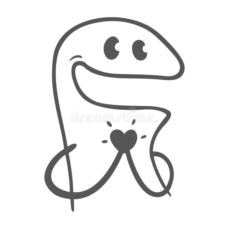 Funny character design stock vector. Illustration of silhouette - 358594254