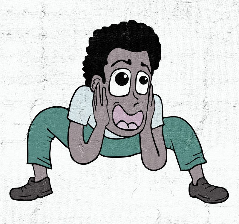 Funny character stock illustration. Illustration of comedy - 79327558