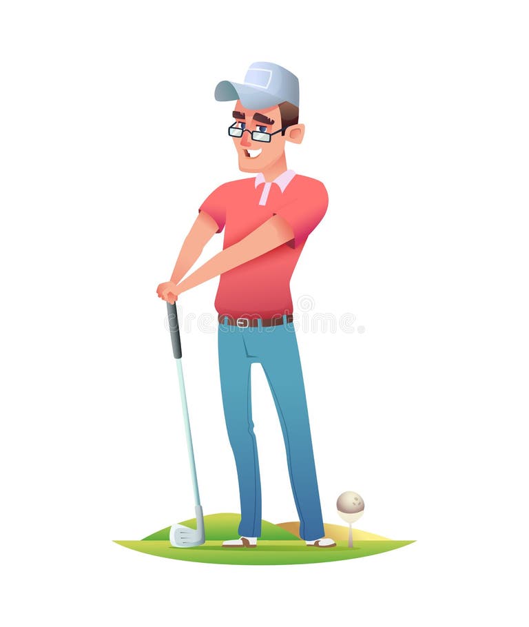 Funny Golf Cartoon Stock Illustrations 1 351 Funny Golf Cartoon Stock