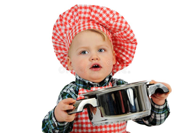 Funny chef stock photo. Image of helper, kindergarten - 23843488