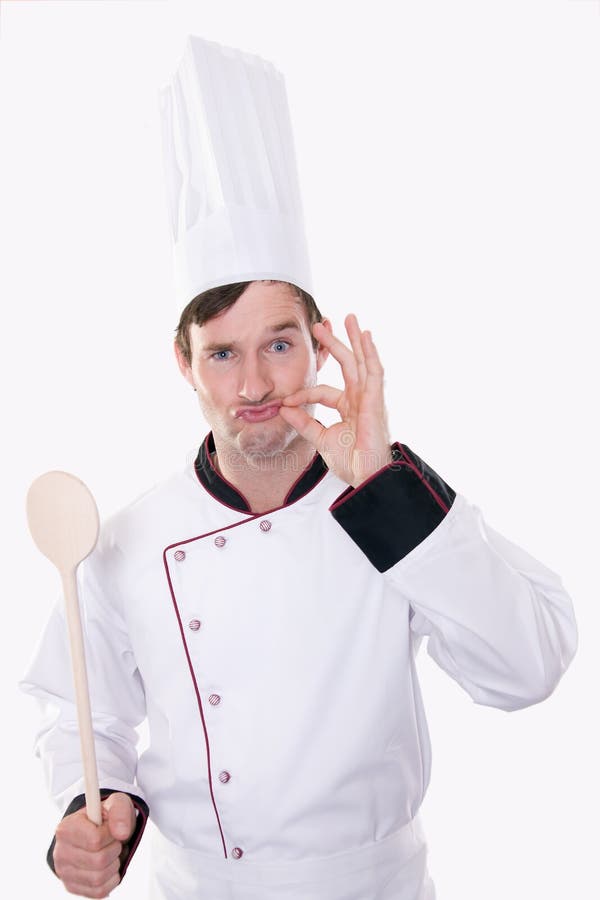 Funny chef stock image. Image of diversity, professional - 24121345