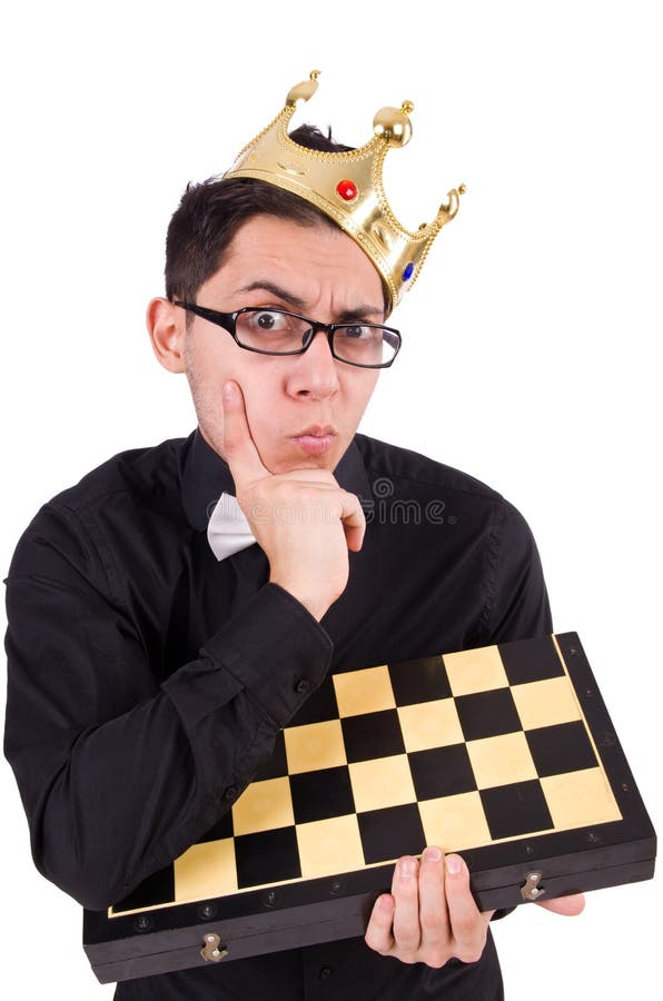 Funny chess player stock image. Image of pawn, humorous - 42595661