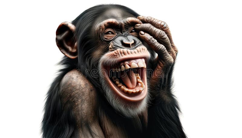 Chimpanzee Laughing Stock Illustrations – 773 Chimpanzee Laughing Stock ...