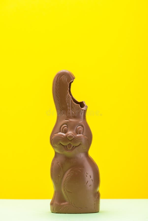 Funny Chocolate Easter Bunny