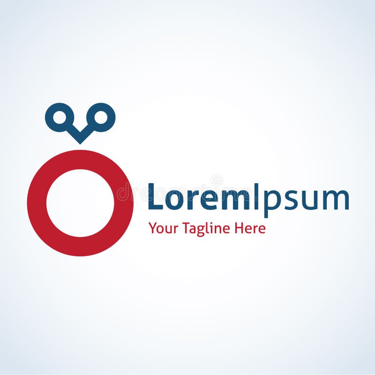 Funny Circle Creative Application Logo Icon Stock Illustration ...