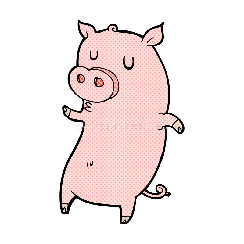 Cartoon Pig Man - Free Photo from StockFreeImages