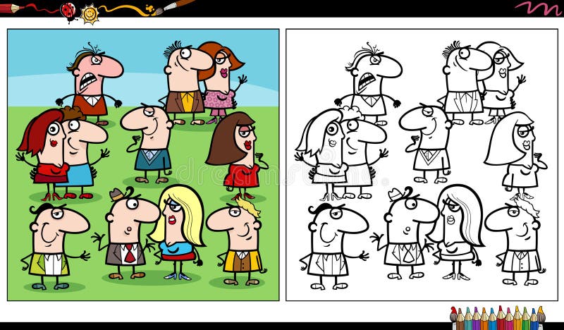 Comic Book Crowd Stock Illustrations – 144 Comic Book Crowd Stock ...