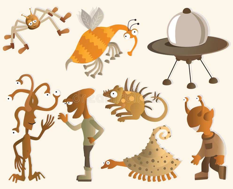 Space Creatures Stock Illustrations – 8,405 Space Creatures Stock ...