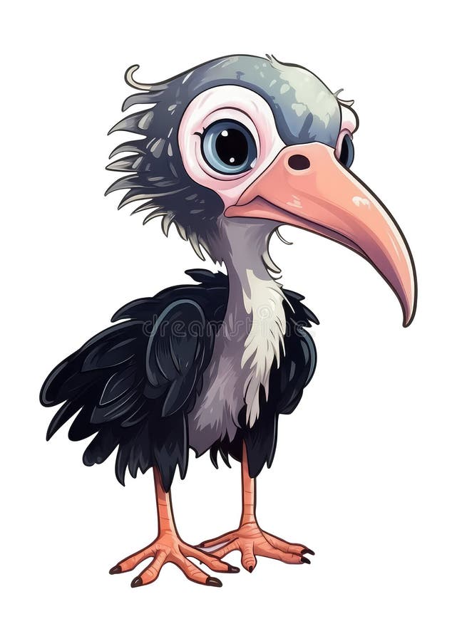 Cartoon Marabou Stock Illustrations – 113 Cartoon Marabou Stock ...