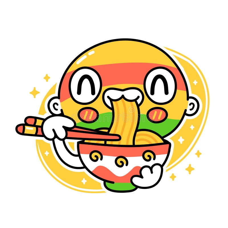 Funny Cute Vector Cartoon Illustration Icon Stock Vector - Illustration ...