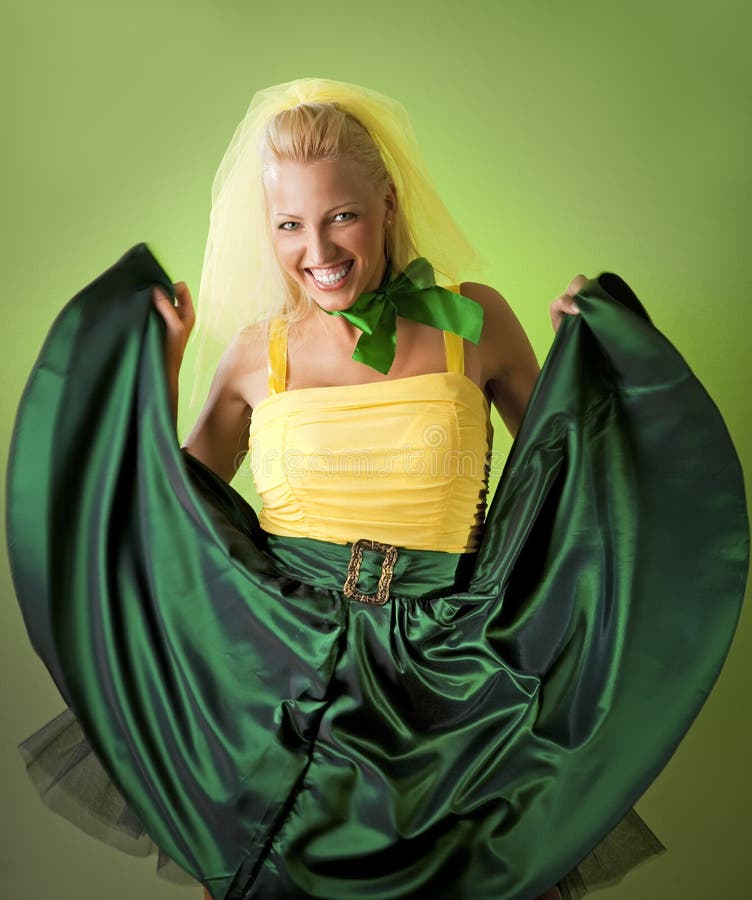 Funny Dancing Clown in Costume Stock Photo - Image of holiday ...