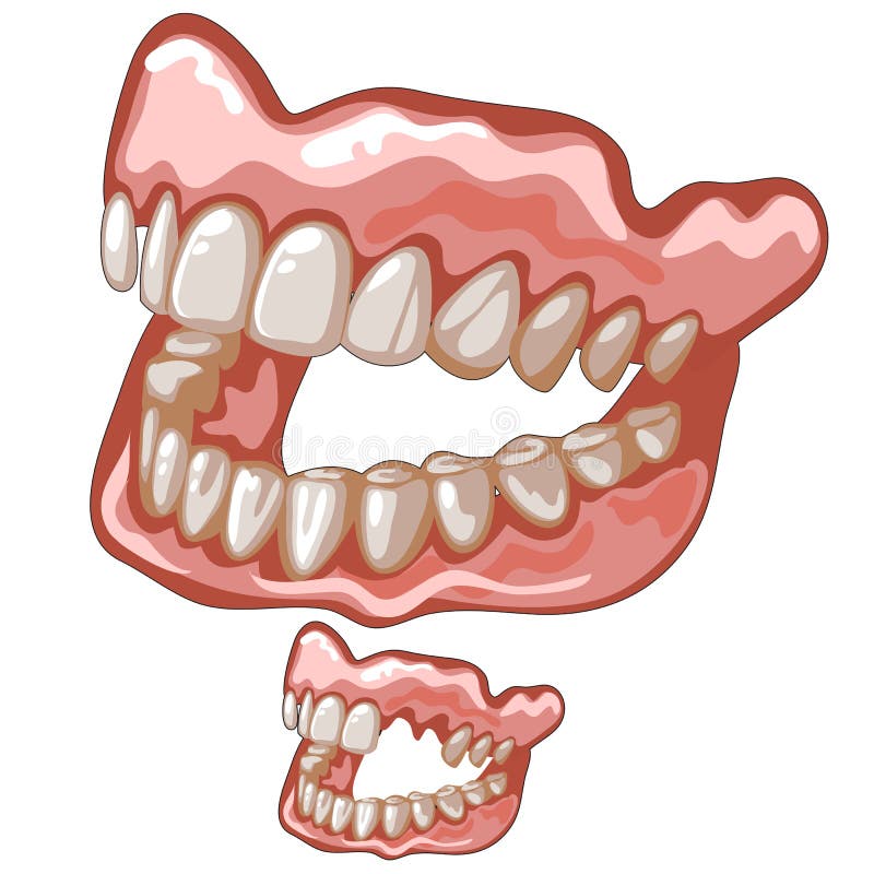 Cartoon Dentures