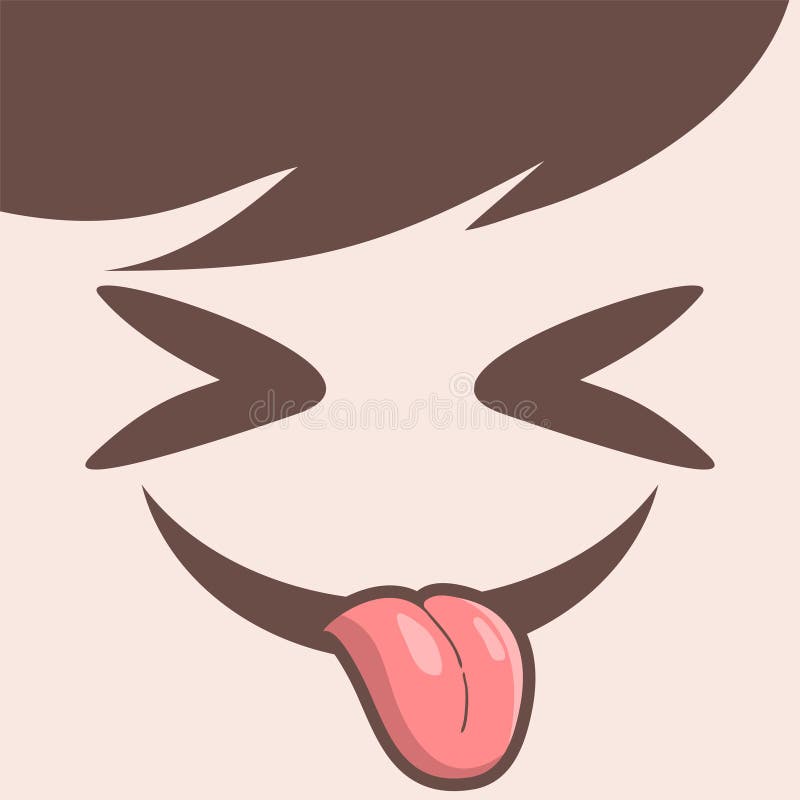 Funny derision expression stock vector. Illustration of concept - 86046897