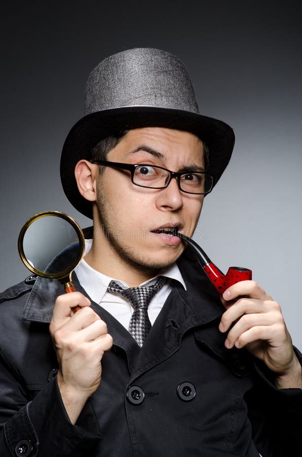Funny Detective Pipe Stock Photos - Free & Royalty-Free Stock Photos ...