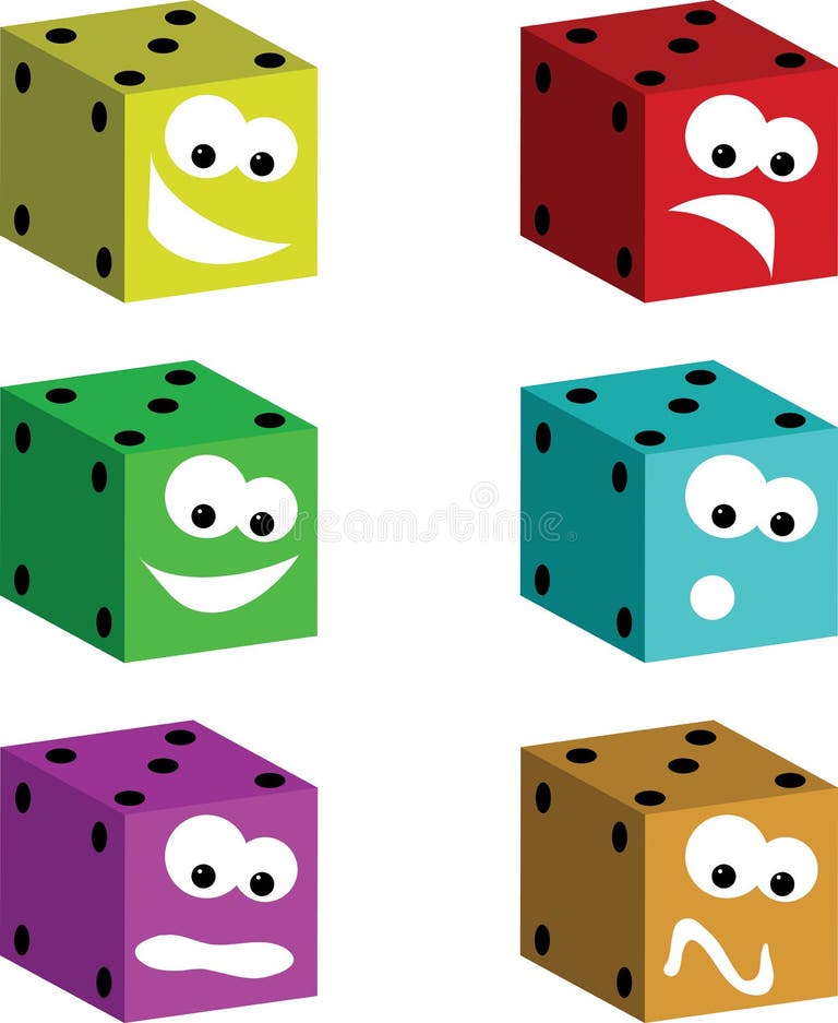 Dice Faces Stock Illustrations – 304 Dice Faces Stock Illustrations ...