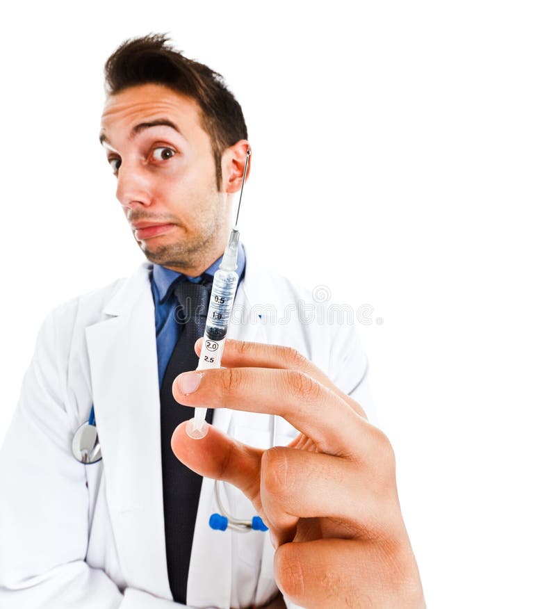 Funny doctor stock image. Image of friendly, amusing - 20372229