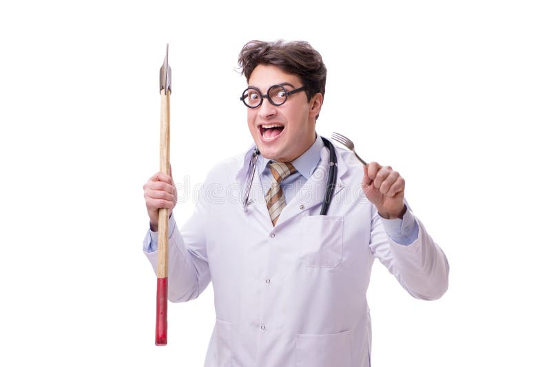 Funny Doctor Axe Isolated White Stock Photos - Free & Royalty-Free ...