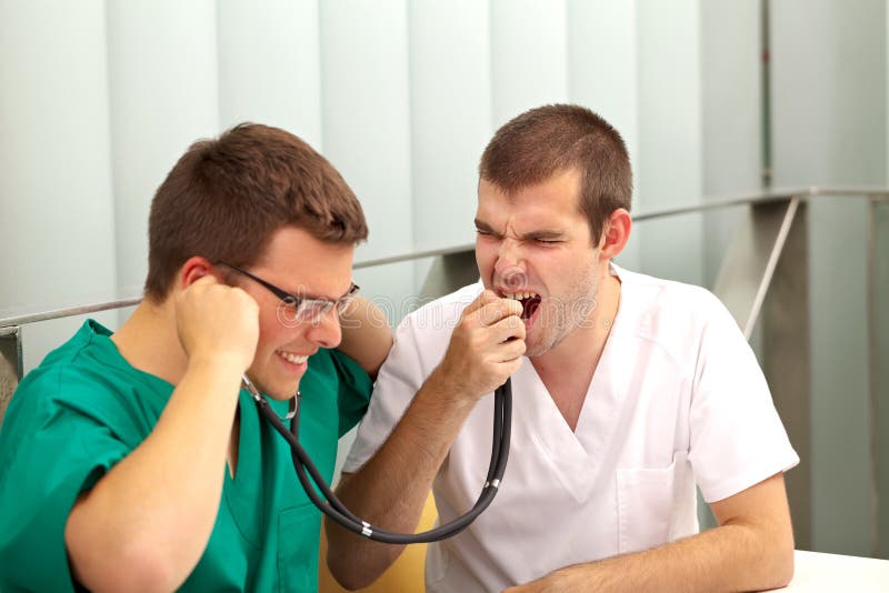 Bored doctor stock photo. Image of feelings, cure, isolated - 30411866