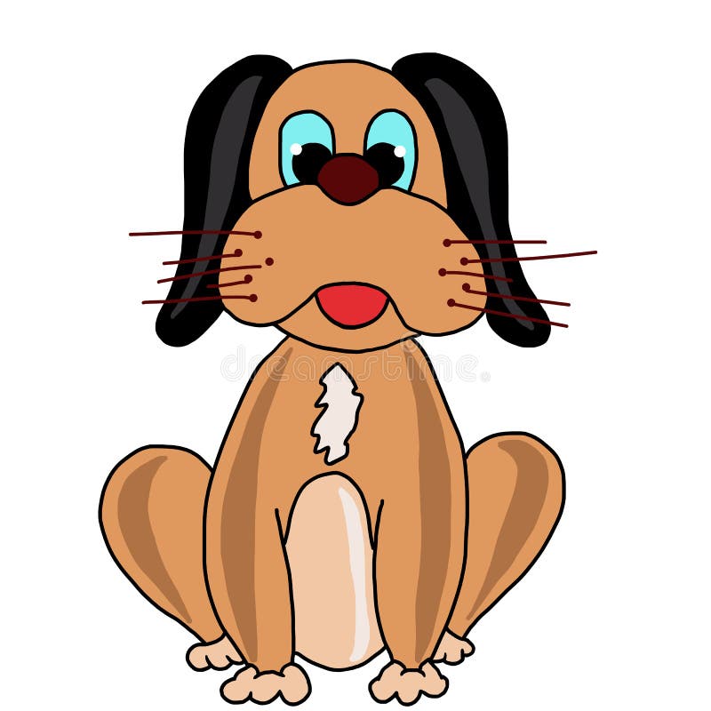 Funny Cartoon Mouse-guzzler Stock Illustration - Illustration of ...