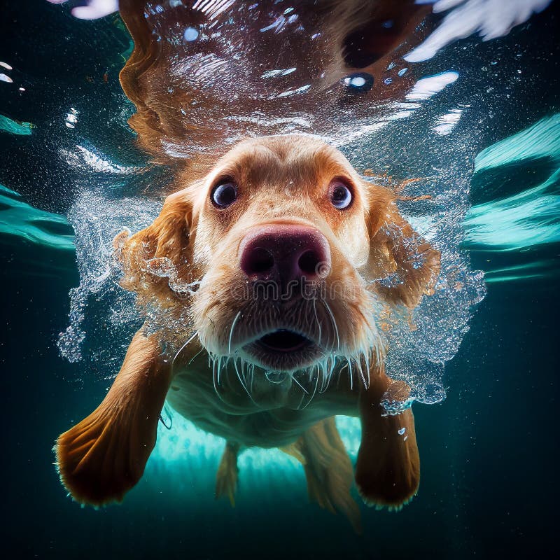 Dog Splashing Water Stock Illustrations – 48 Dog Splashing Water Stock ...