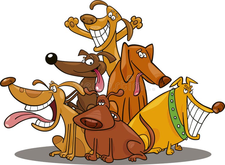 Six Dogs Stock Illustrations – 753 Six Dogs Stock Illustrations ...