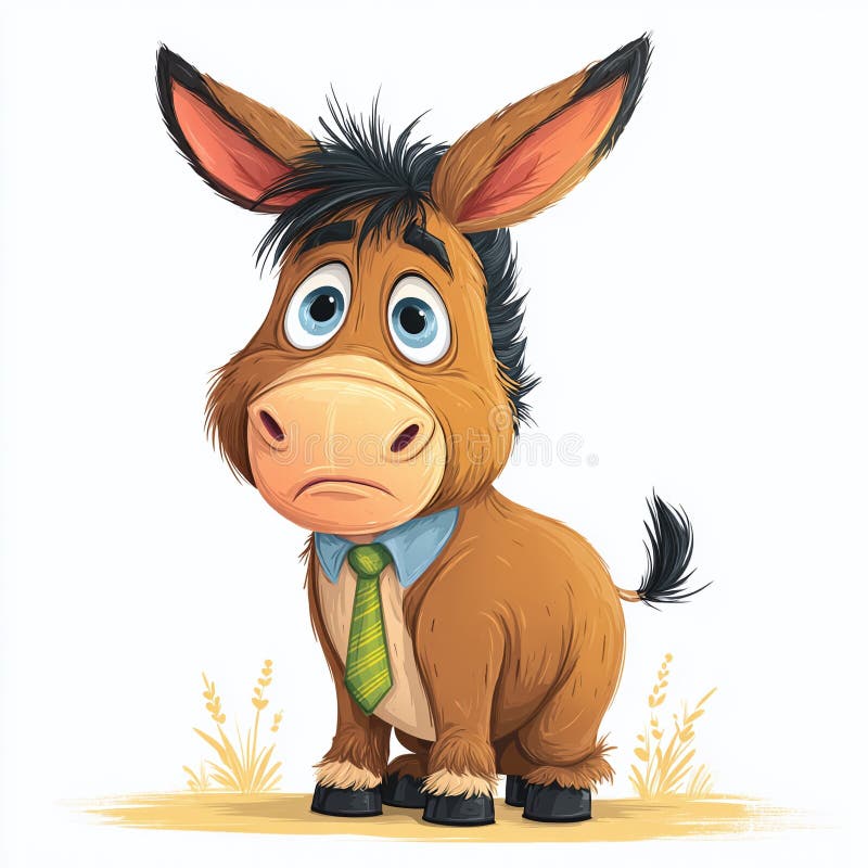Funny Donkey Image Created with Advanced Visual Prompt Engineering ...
