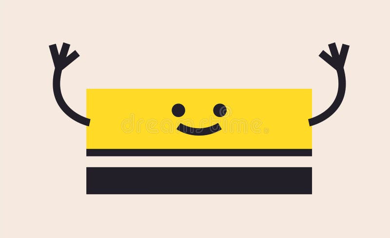 Funny doodle object stock vector. Illustration of creative - 269272789