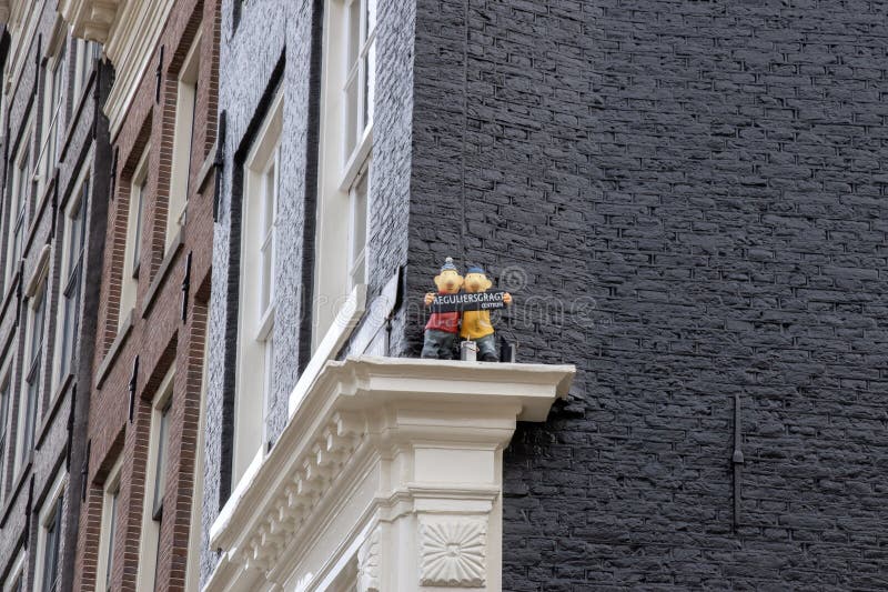 Funny Dutch Figures Buurman and Buurman at Amsterdam the Netherlands 26 ...