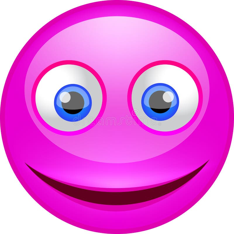 Charming Emoji Emoticon stock vector. Illustration of emoticon - 60235719