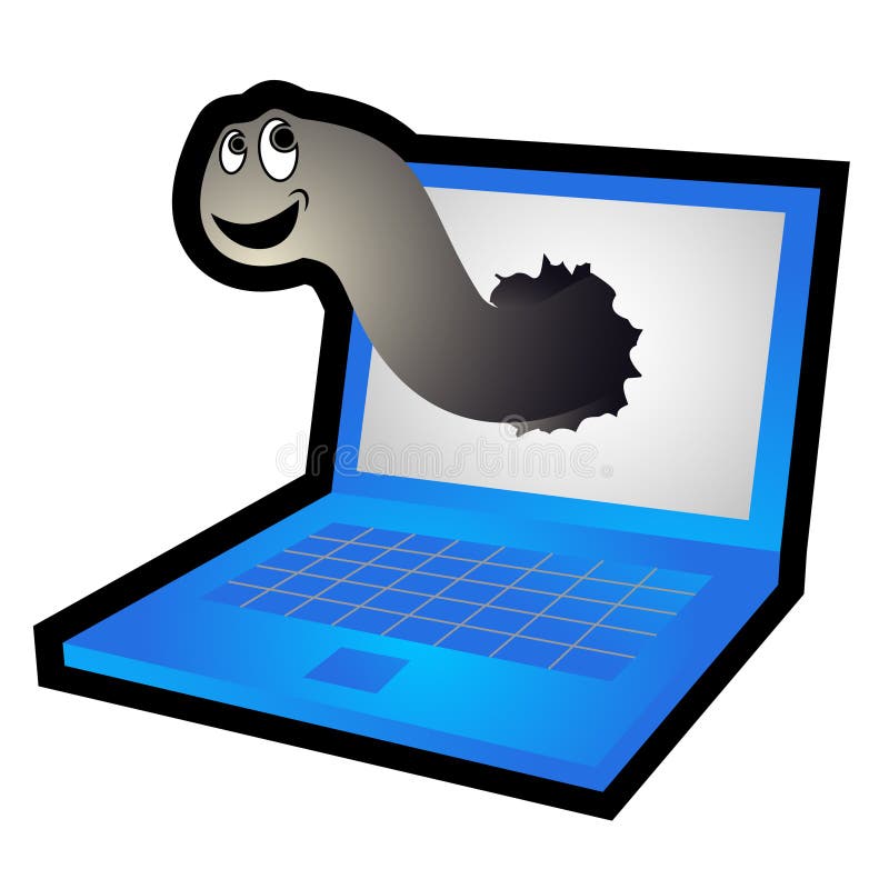 Funny error computer stock vector. Illustration of design - 24814167