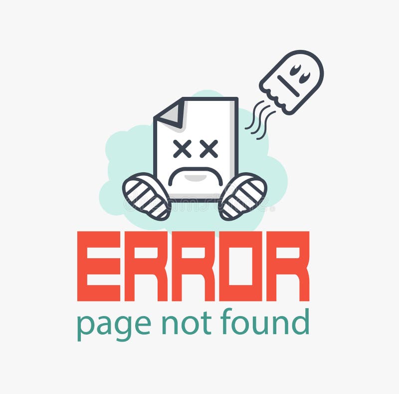 Not Found Funny Stock Illustrations – 500 Not Found Funny Stock ...