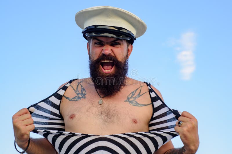 Seaman Captain stock photo. Image of adult, sailor, uniform - 20098060