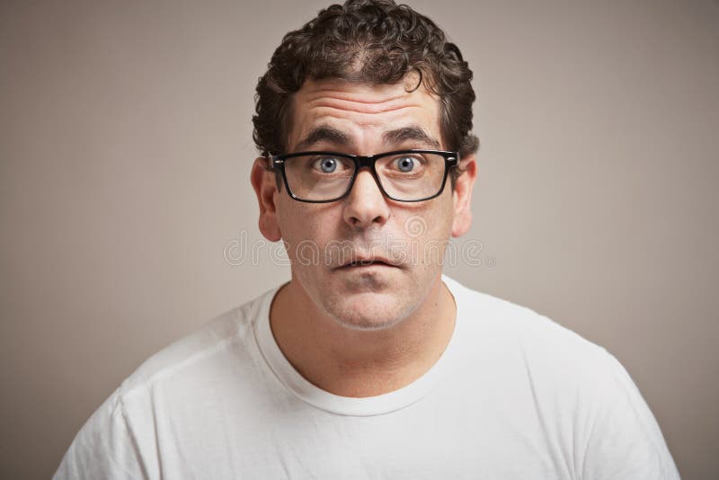 Funny expression stock photo. Image of customer, nerd - 29332678