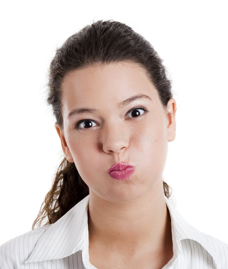 Funny face stock photo. Image of natural, fresh, pretty - 16872856