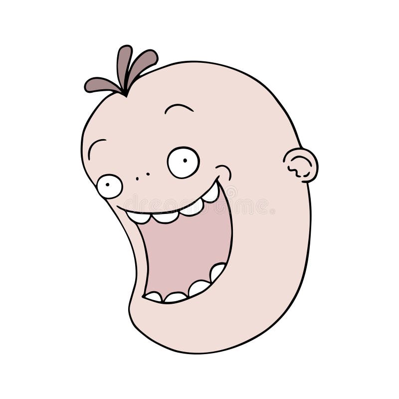 Hello face stock vector. Illustration of doll, look, style - 26088243