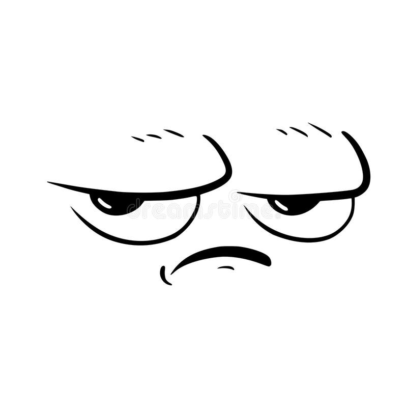 Funny face expression stock vector. Illustration of design - 352754809